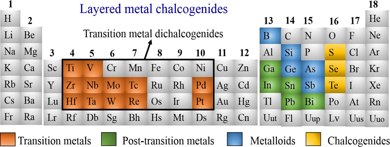 Layered metal chalcogenides for gas sensors - Book chapter - IOPscience