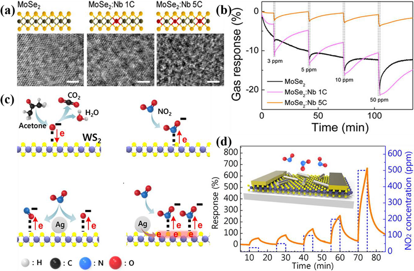 Layered metal chalcogenides for gas sensors - Book chapter - IOPscience