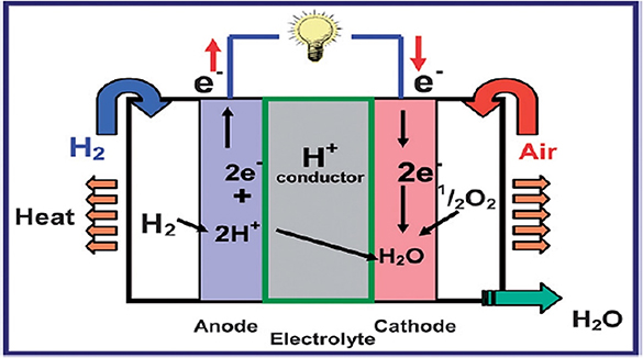 Hydrogen Fuel Cell Proton-exchange Membrane Fuel Cell Fuel Cells ...