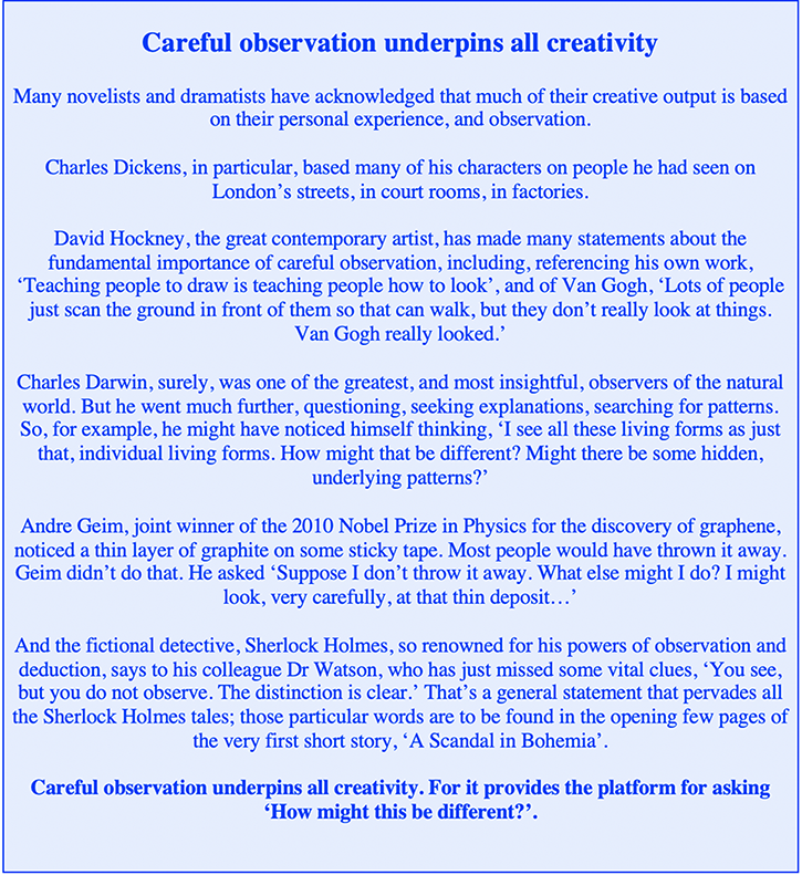 What, precisely, is creativity? - Book chapter - IOPscience