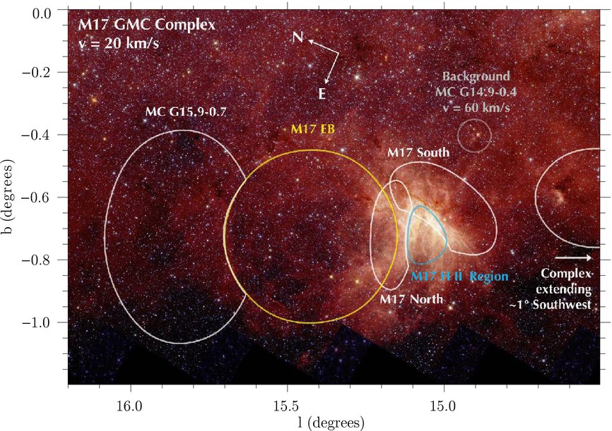 THE EXTENDED ENVIRONMENT OF M17: A STAR FORMATION HISTORY - IOPscience