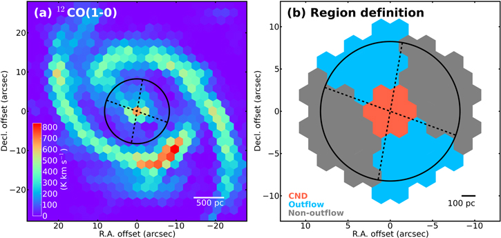 AGN-driven Cold Gas Outflow of NGC 1068 Characterized by Dissociation ...