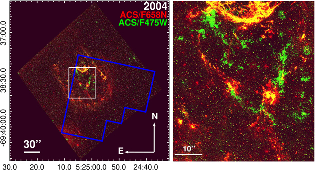Hubble Space Telescope Proper Motion Measurements of Supernova Remnant ...