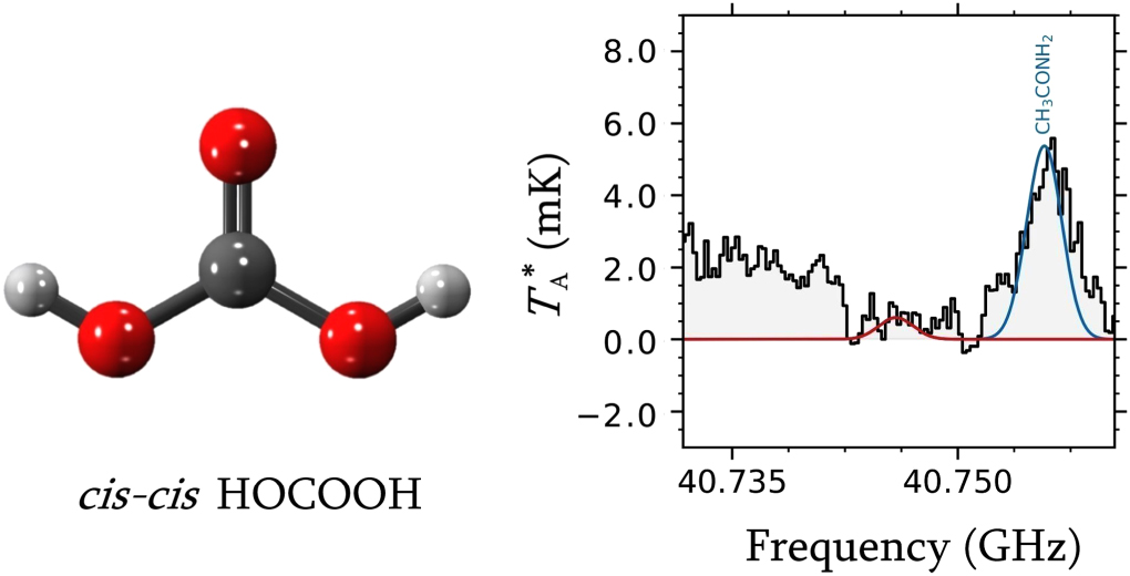 Discovery of the Elusive Carbonic Acid (HOCOOH) in Space - IOPscience
