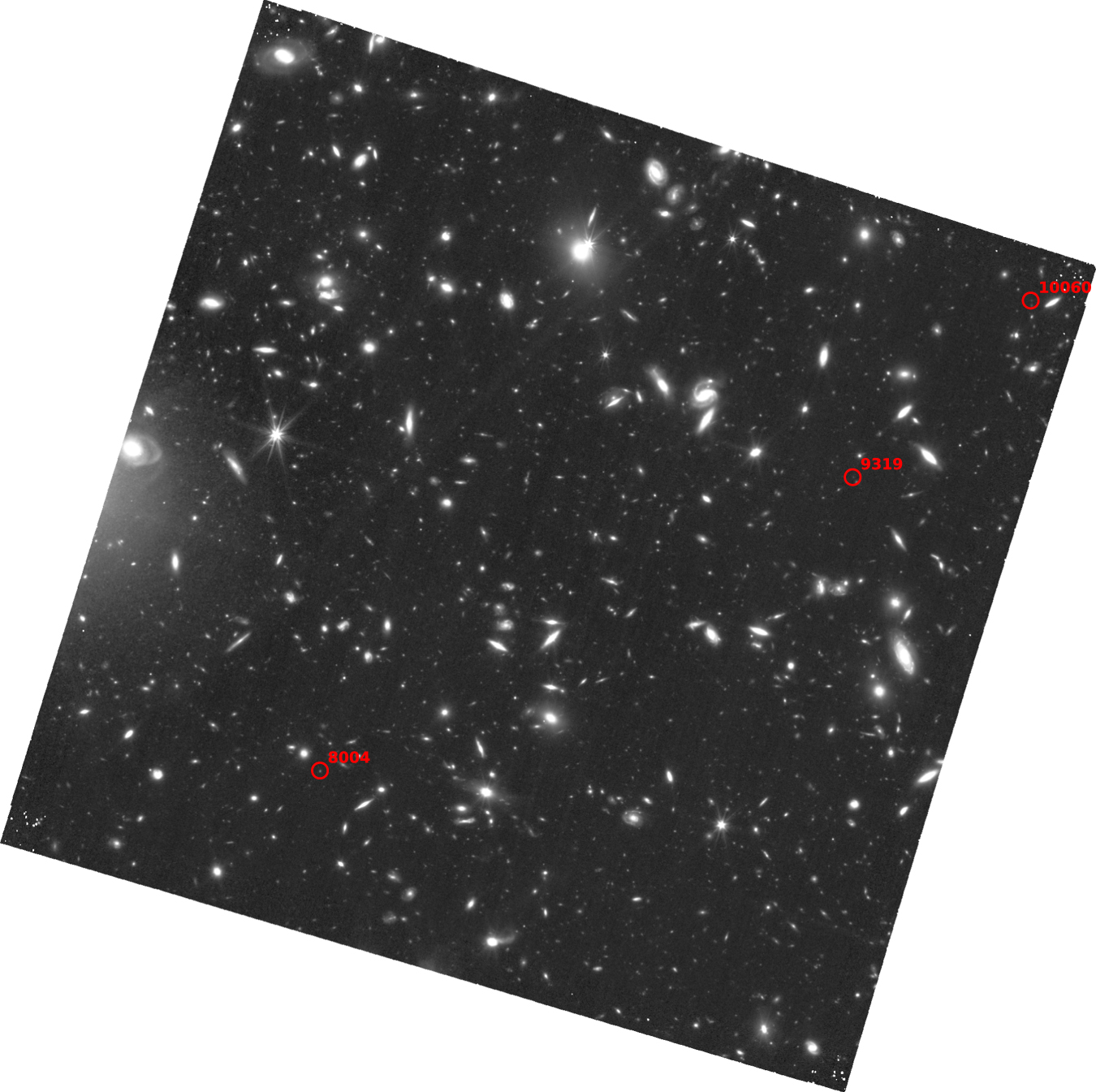 High-redshift Galaxy Candidates at z = 9–10 as Revealed by JWST ...