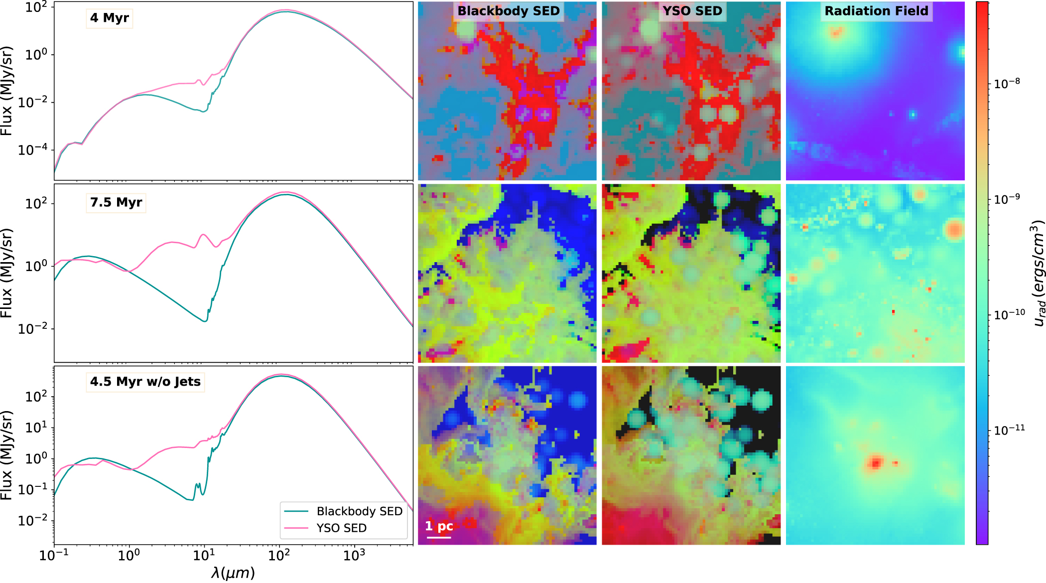 Predicting the Radiation Field of Molecular Clouds Using Denoising ...