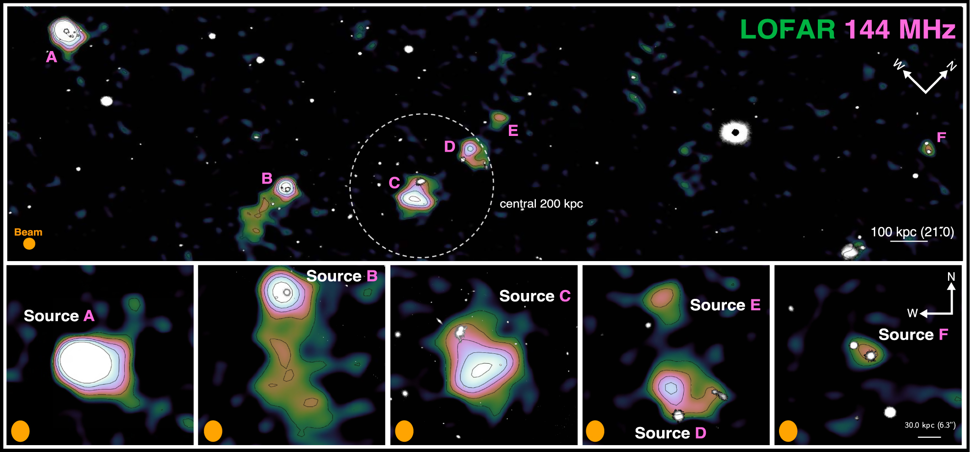 "Beads-on-a-string" Star Formation Tied to One of the Most Powerful ...