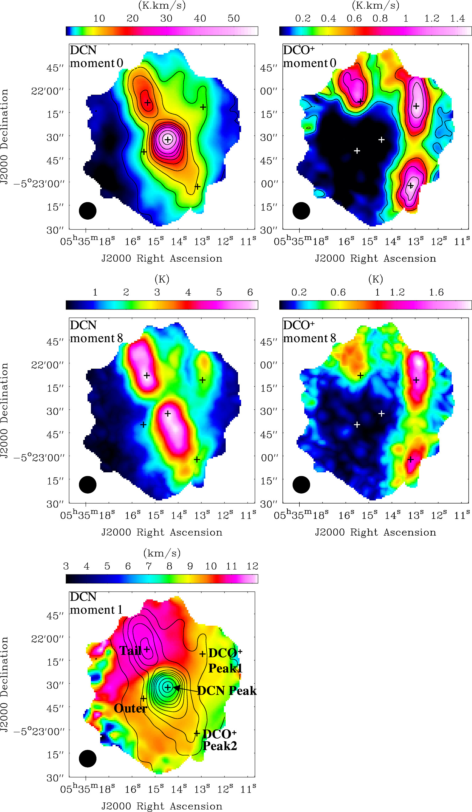 Large-scale Mapping Observations of DCN and DCO+ toward Orion KL ...