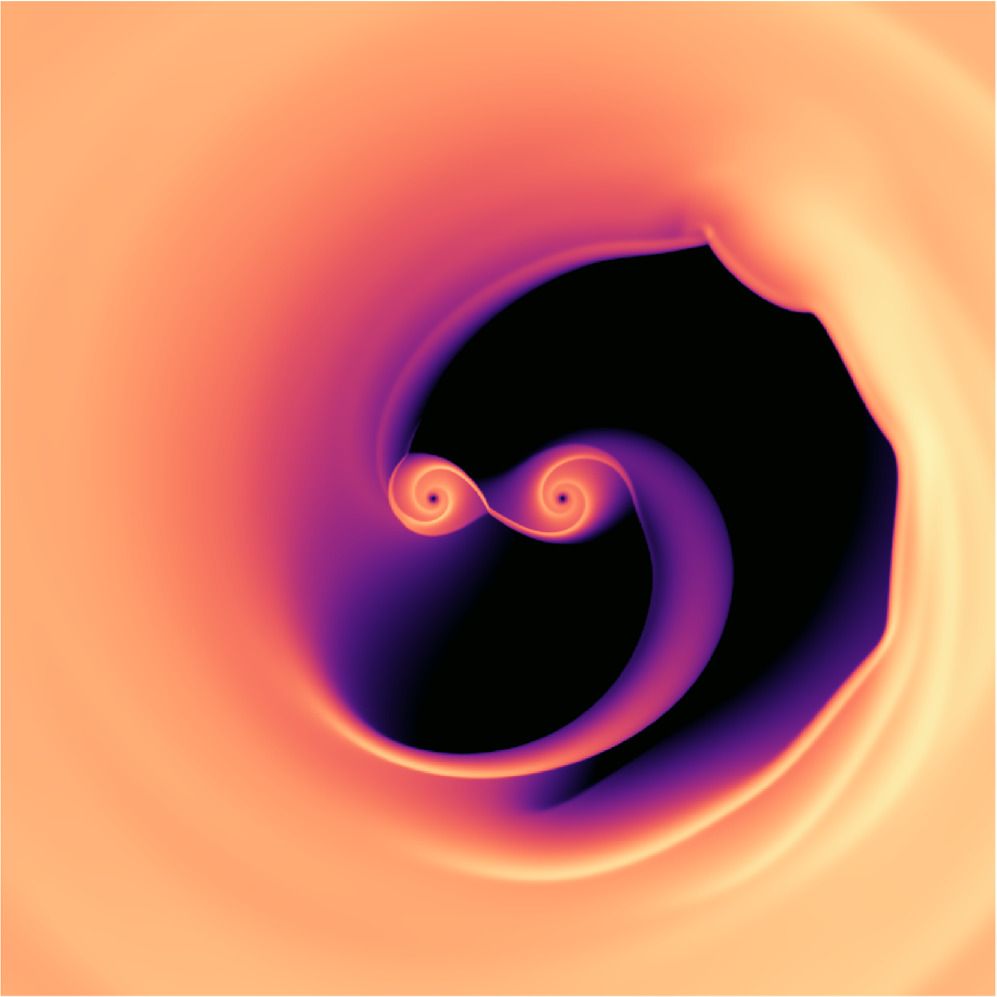 The Santa Barbara Binary−disk Code Comparison - IOPscience