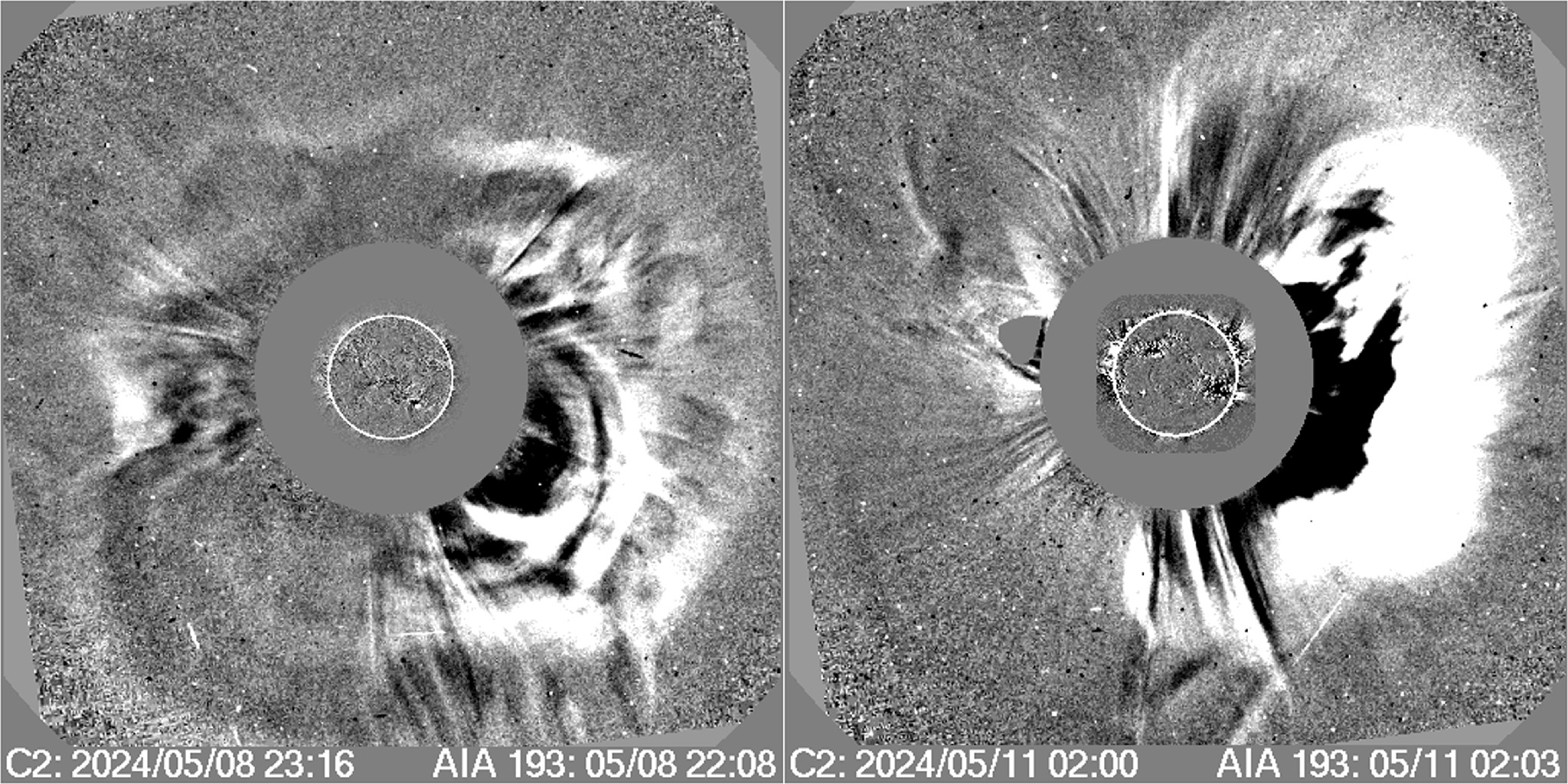 The Solar and Geomagnetic Storms in 2024 May: A Flash Data Report ...