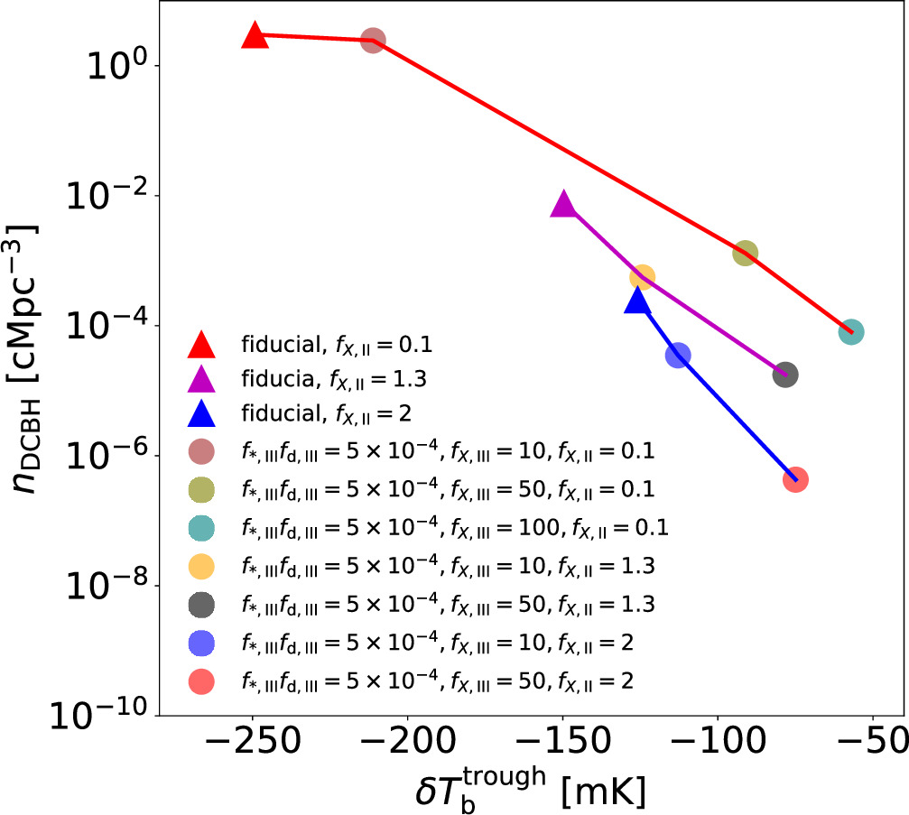 The Formation of Direct Collapse Black Holes at Cosmic Dawn and 21 cm ...