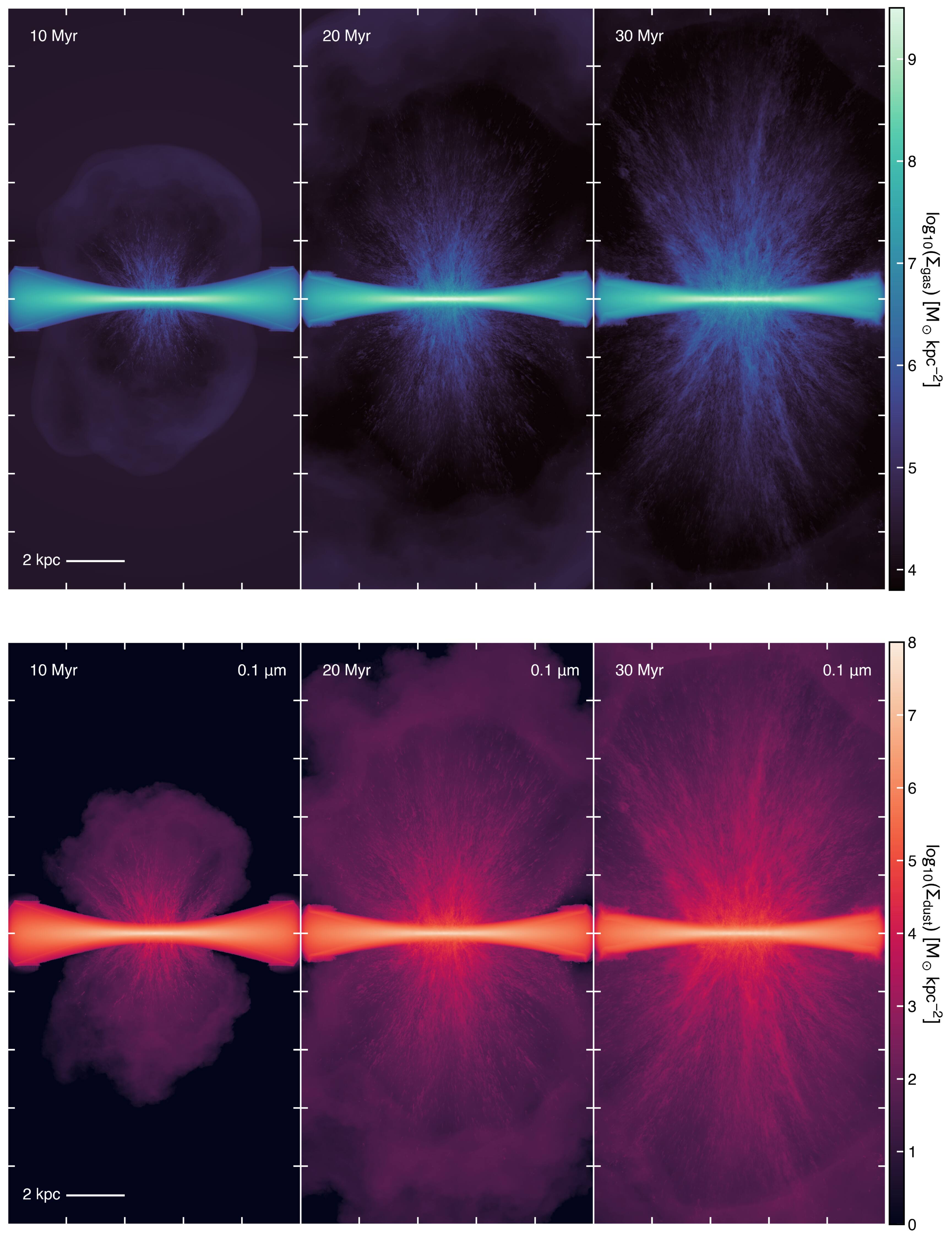 Dust Evolution in Simulated Multiphase Galactic Outflows - IOPscience
