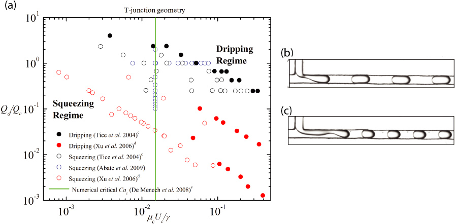 Dripping and jetting in microfluidic multiphase flows applied to ...