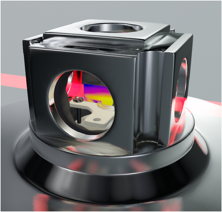 Temperature characterization of an operando flow reactor for ...