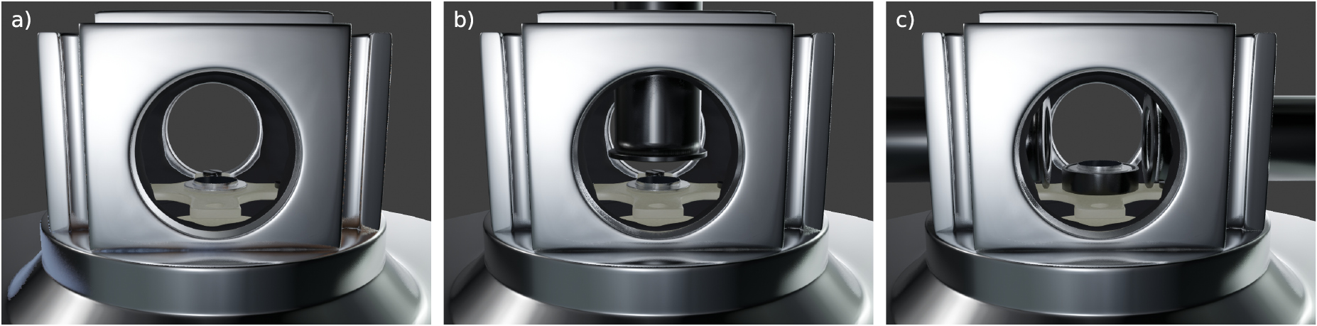 Temperature characterization of an operando flow reactor for ...