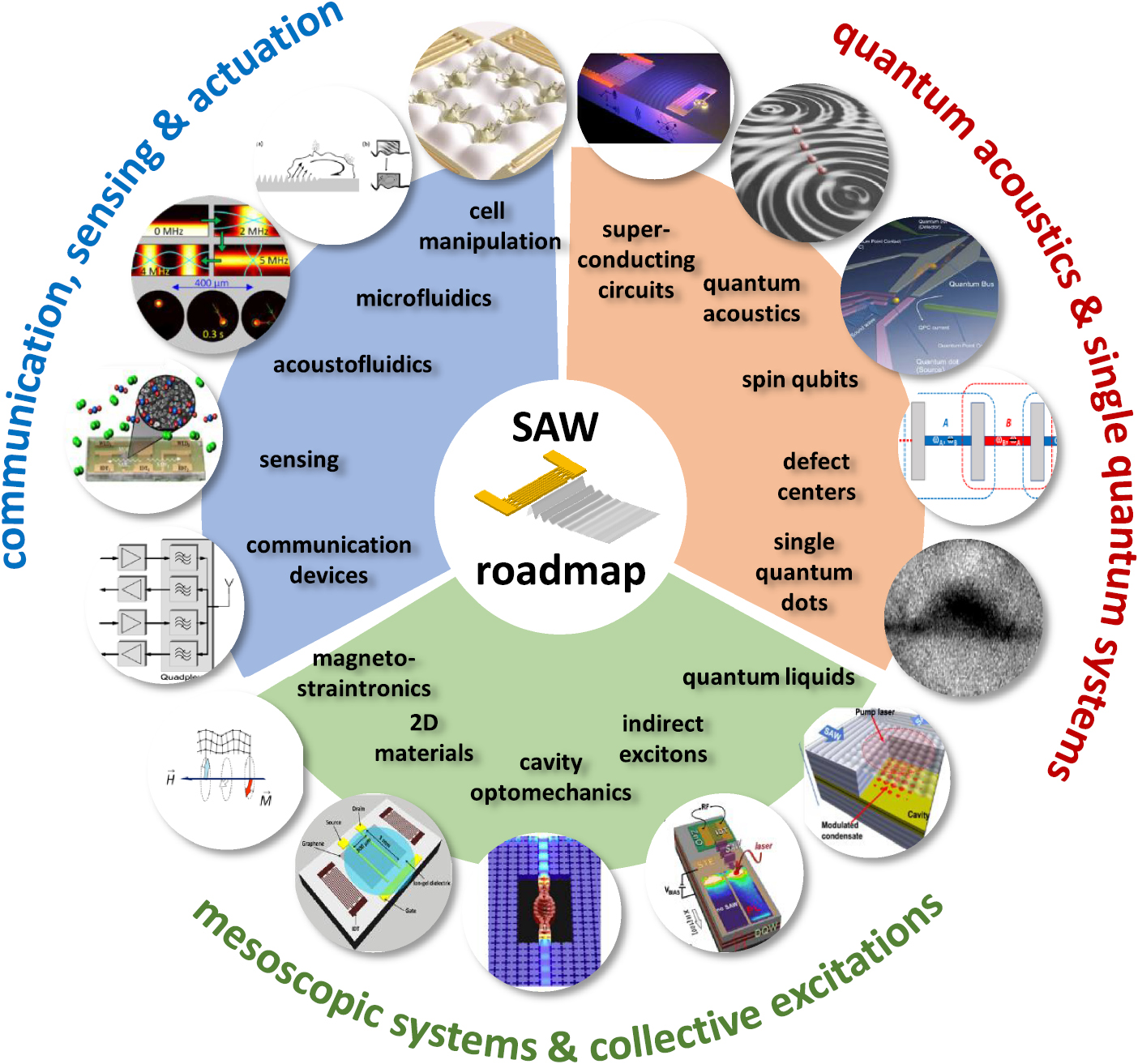 The 2019 surface acoustic waves roadmap - IOPscience