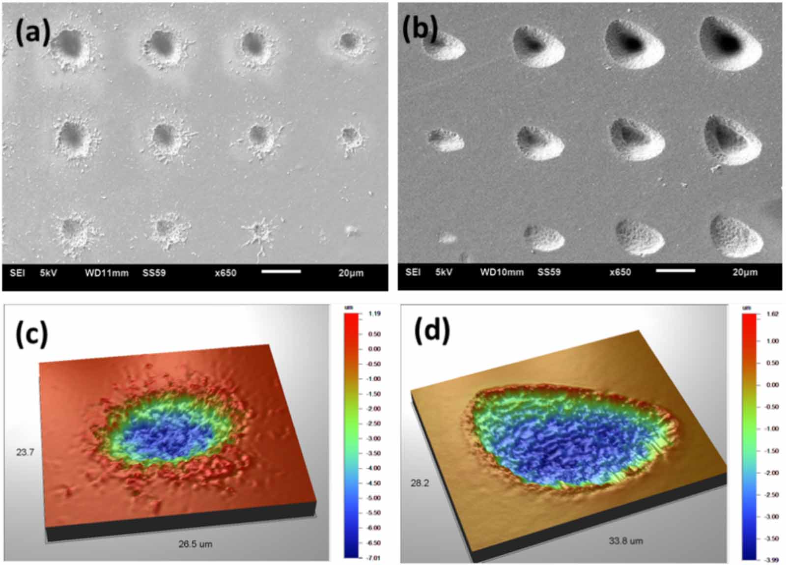 Femtosecond laser micro-structuring of amorphous polyether(ether)ketone ...
