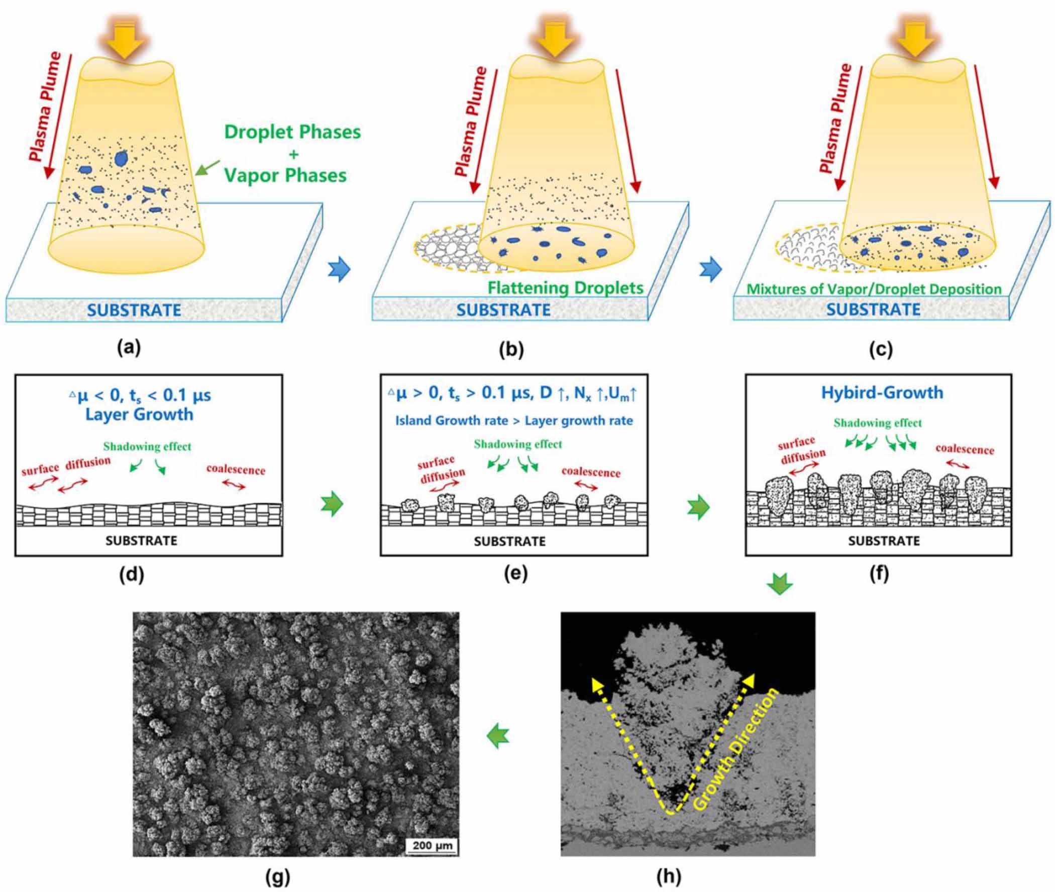 Numerical analysis of the plasma-induced self-shadowing effect of ...