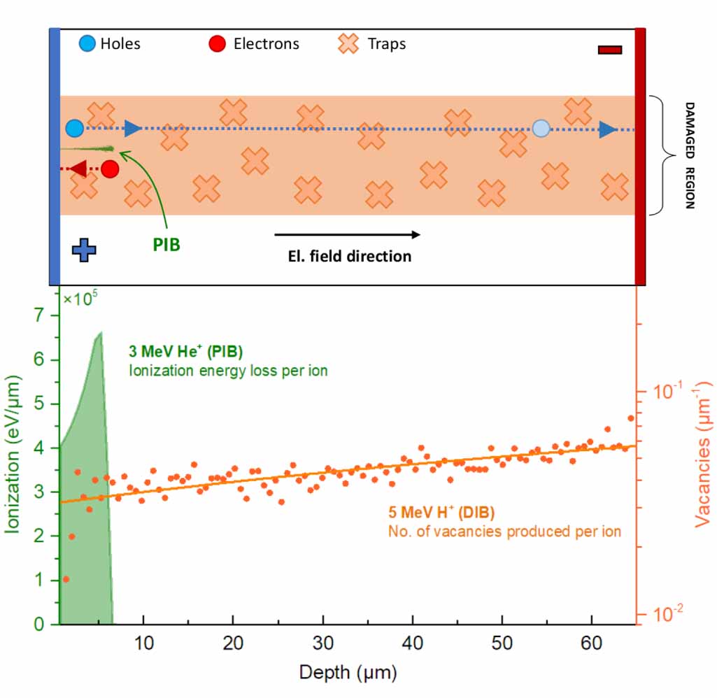Charge transport in single crystal CVD diamond studied at high ...