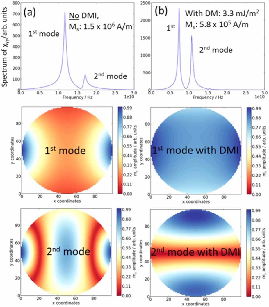 Effects of the interfacial Dzyaloshinskii–Moriya interaction on ...
