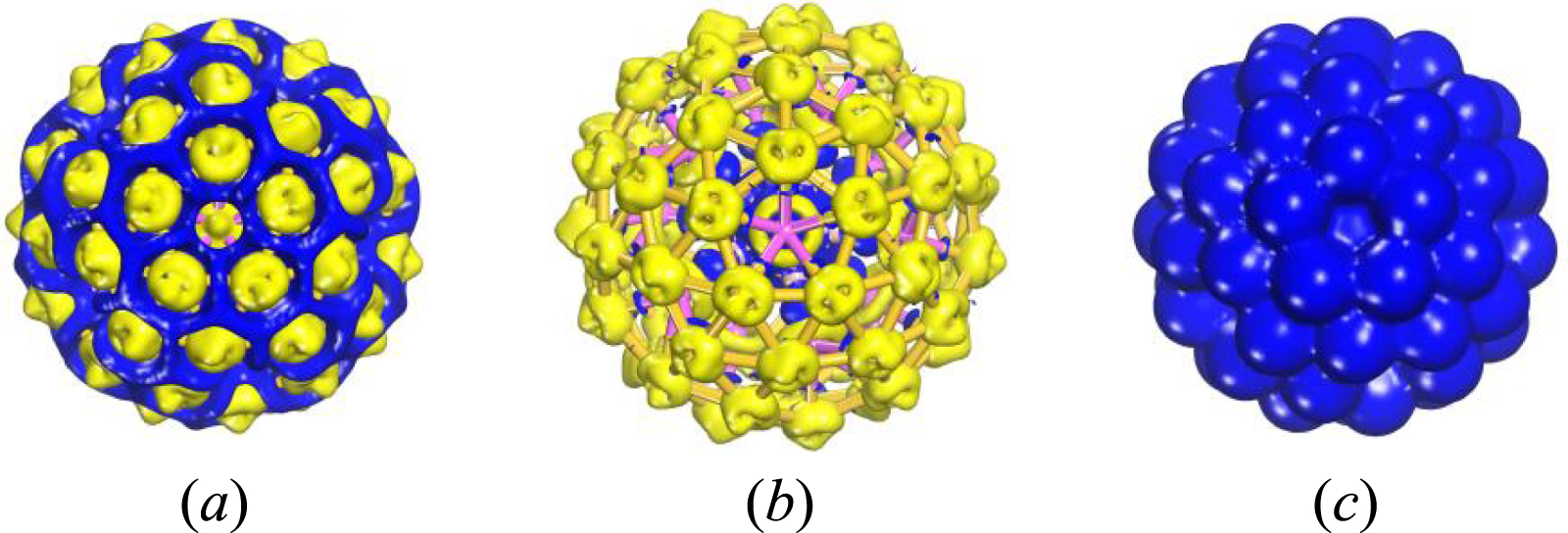 Large-size gold–aluminum alloy cluster Al12Au60 stabilized by an ...