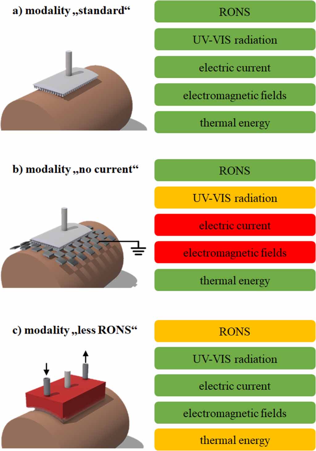 Which CAP components are relevant for enhancing dermal microcirculation ...