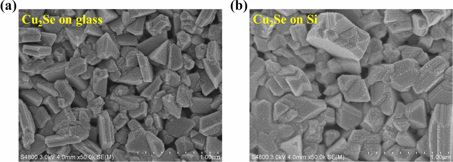 Facile synthesis and characterization of Cu2Se thin films and self ...