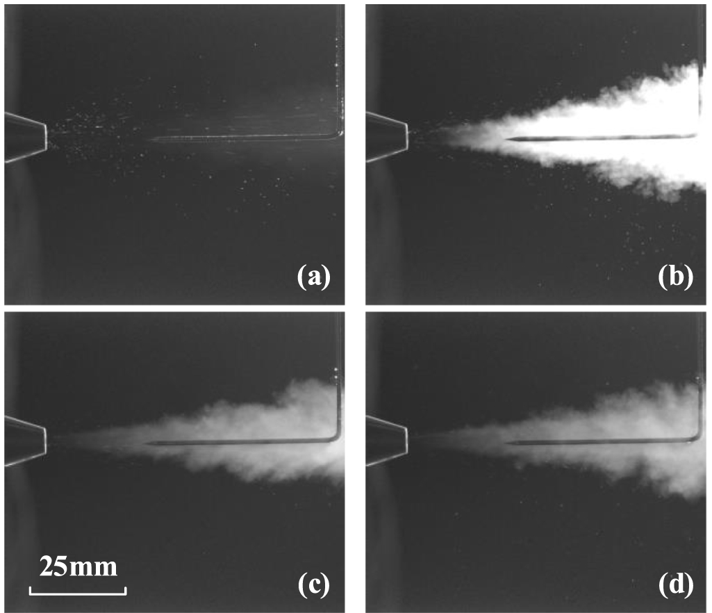 Interaction between negative corona discharge and vapour condensation ...