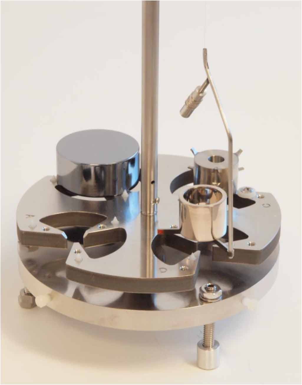 A hydrostatic comparator for the density determination of solid objects ...