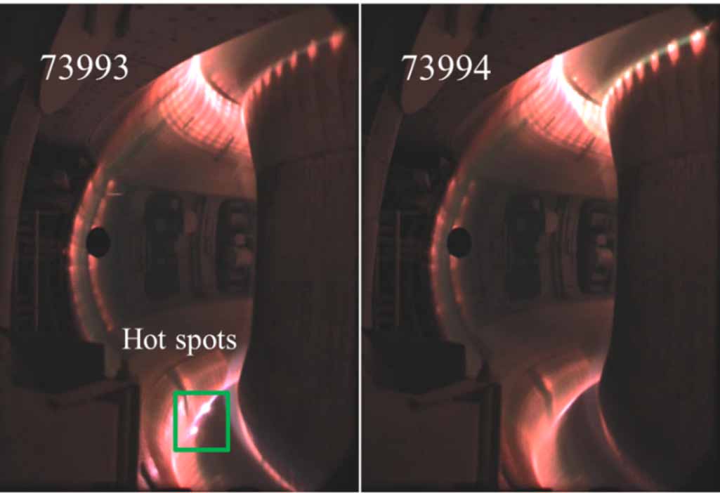 Hot spots induced by RF-accelerated electrons in the scrape-off layer ...