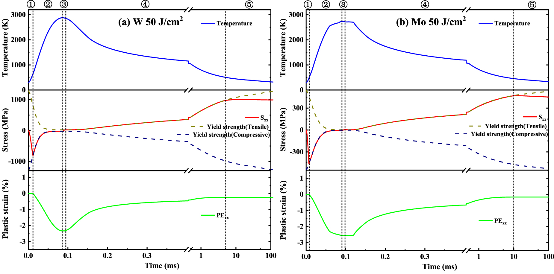 Experimental and simulation studies on damage mechanisms of tungsten ...