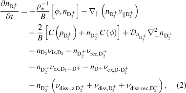 Self-consistent multi-component simulation of plasma turbulence and ...