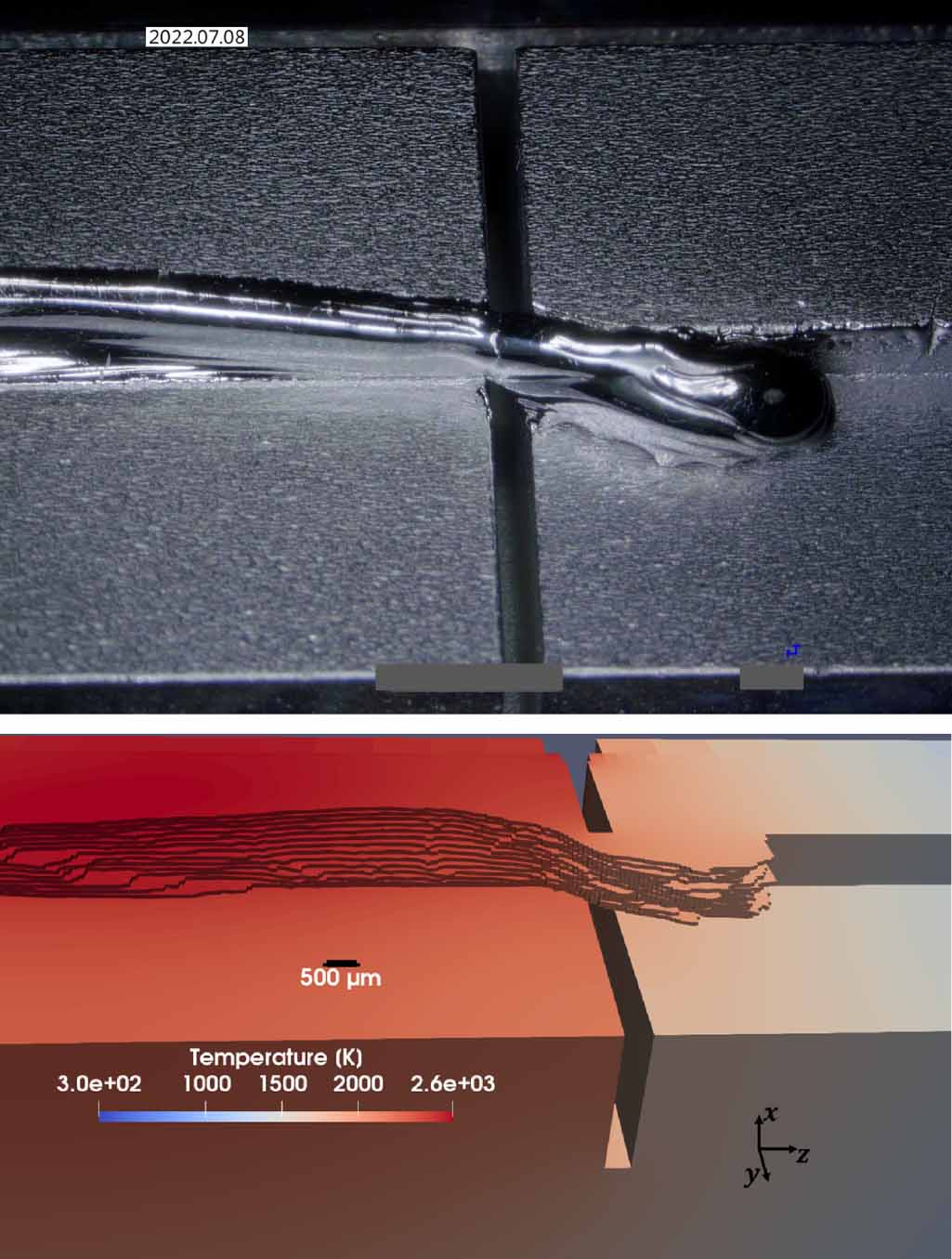 Metallic melt transport across castellated tiles - IOPscience