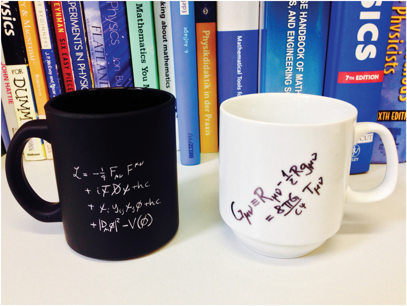 Let's have a coffee with the Standard Model of particle physics ...