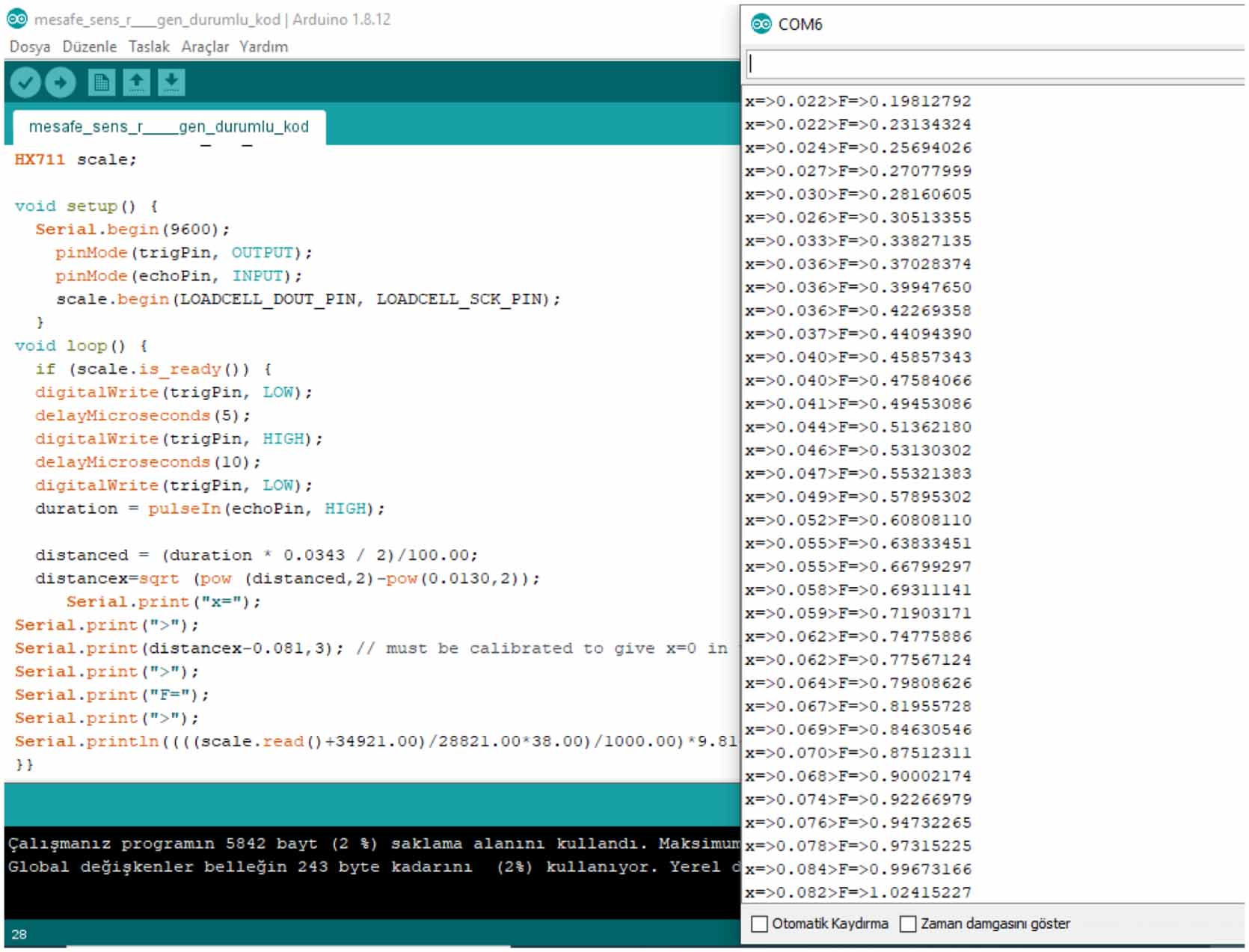 Determining of the spring constant using Arduino - IOPscience