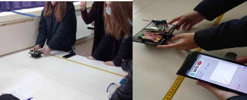 Teaching uniform linear motion using an Arduino sensor and a smartphone ...
