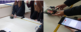 Teaching uniform linear motion using an Arduino sensor and a smartphone ...