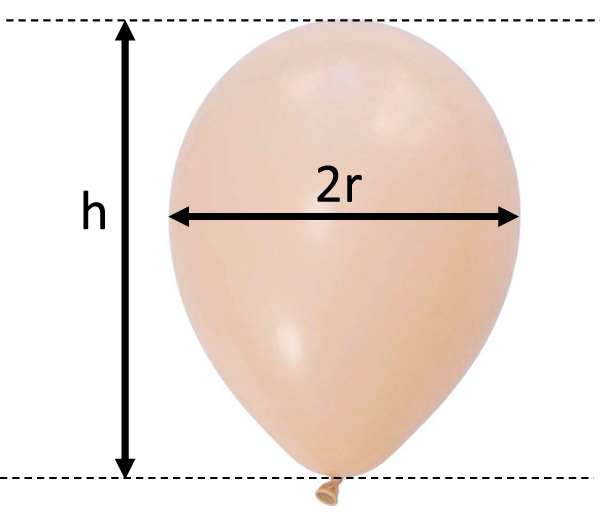 Measuring the pressure inside a party balloon with a ruler - IOPscience