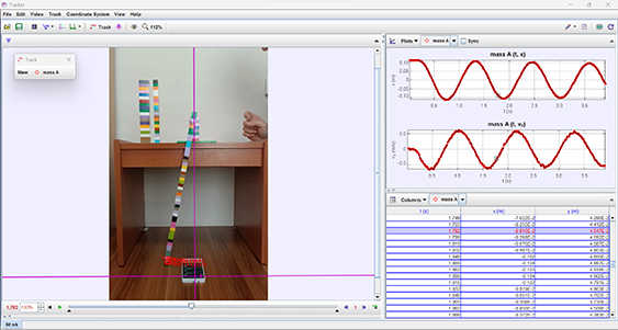 A physical pendulum experiment with Lego, Phyphox and Tracker - IOPscience
