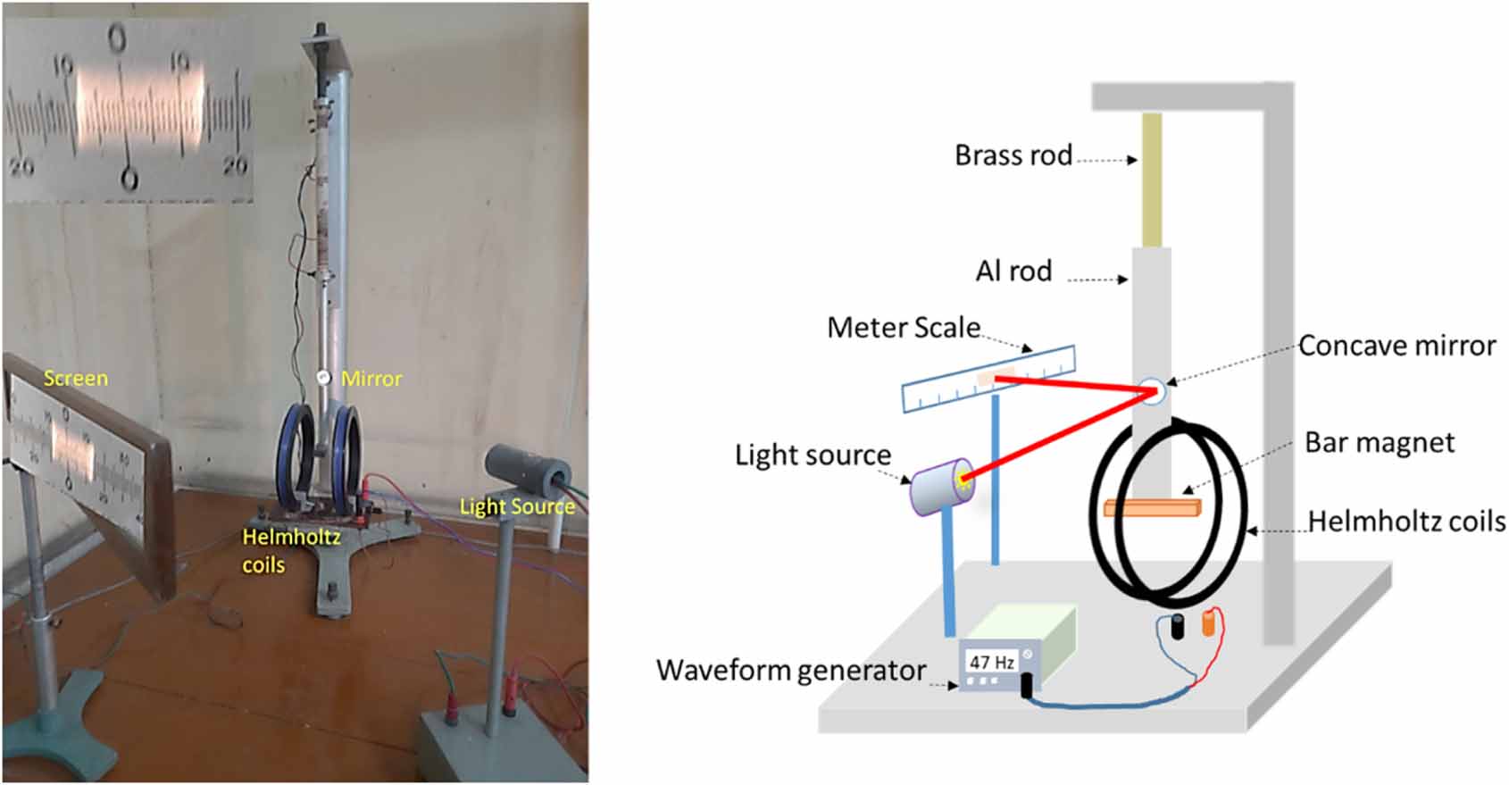 Visualizing the motion of a damped torsional oscillator using an ...