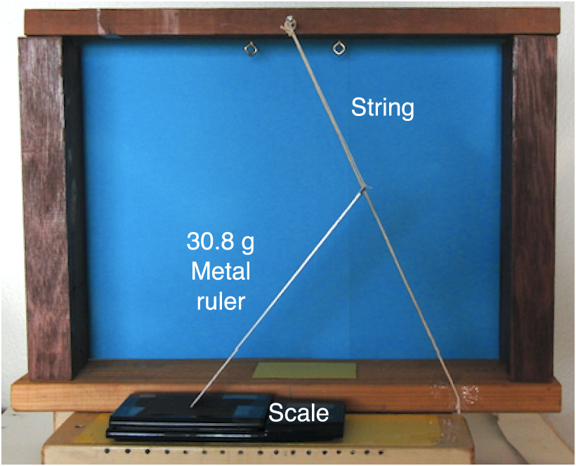 A solvable leaning ladder problem - IOPscience