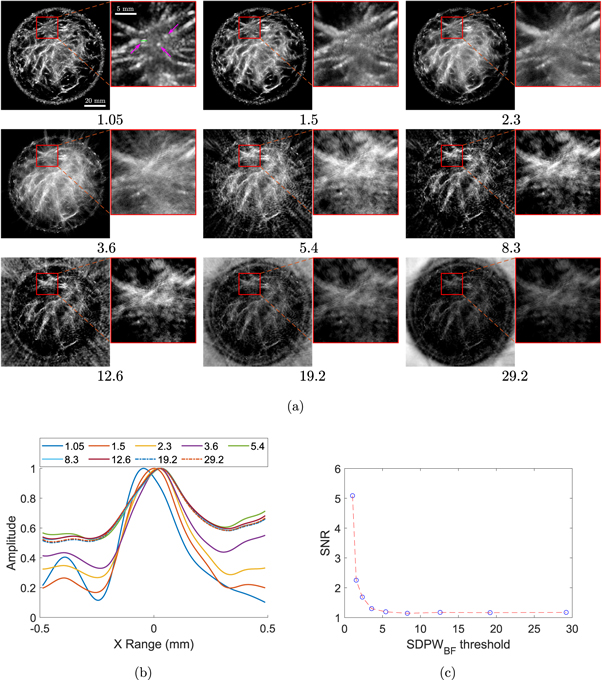 Effect of spatial-domain pulse width on the resolution of scattering ...