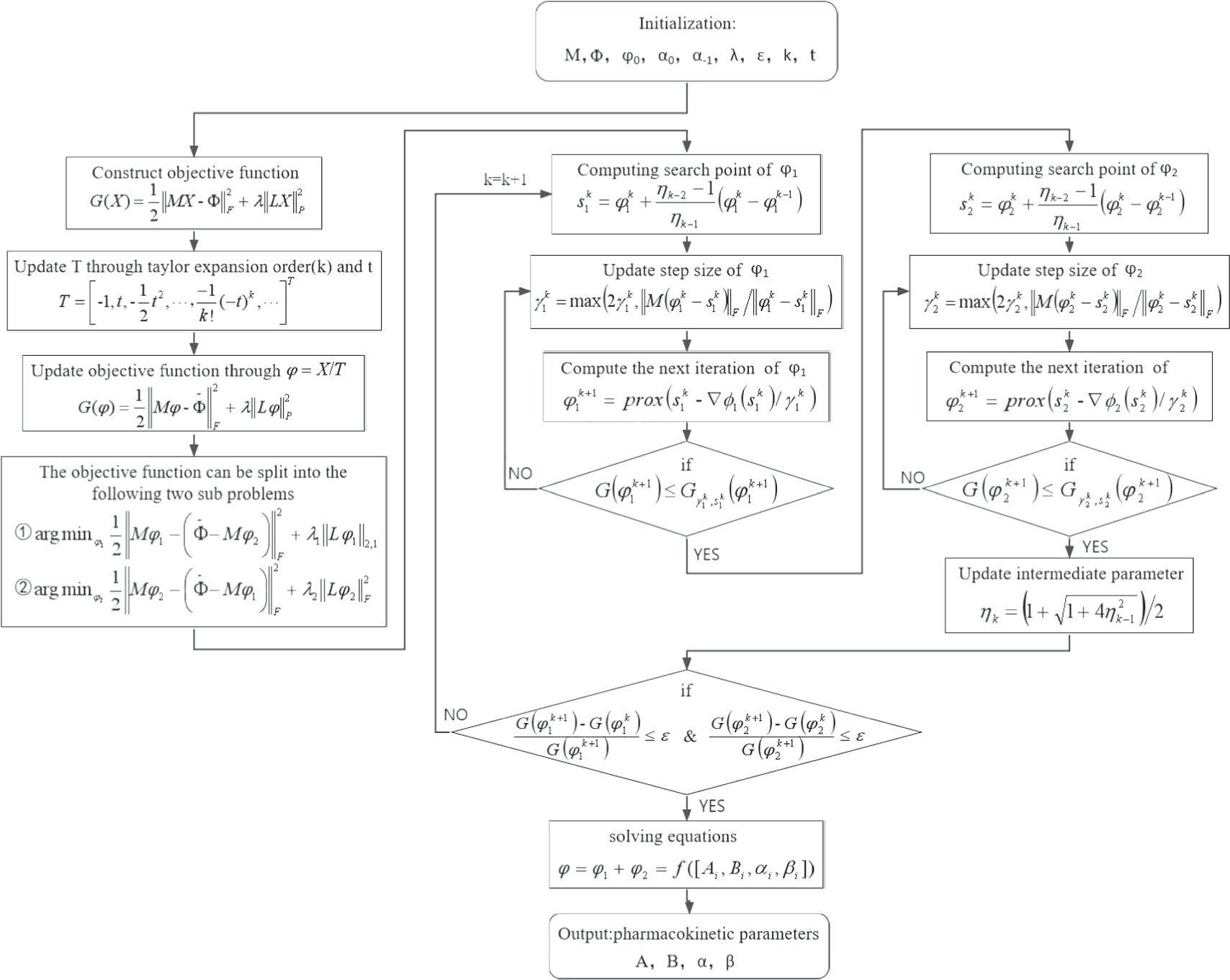 Group sparse-based Taylor expansion method for liver pharmacokinetic ...