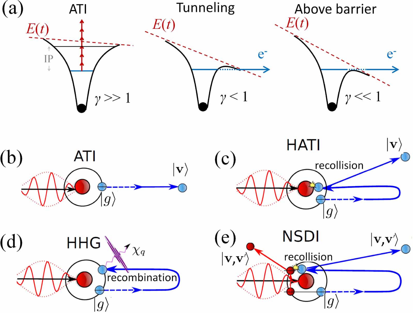 Strong–laser–field physics, non–classical light states and quantum ...