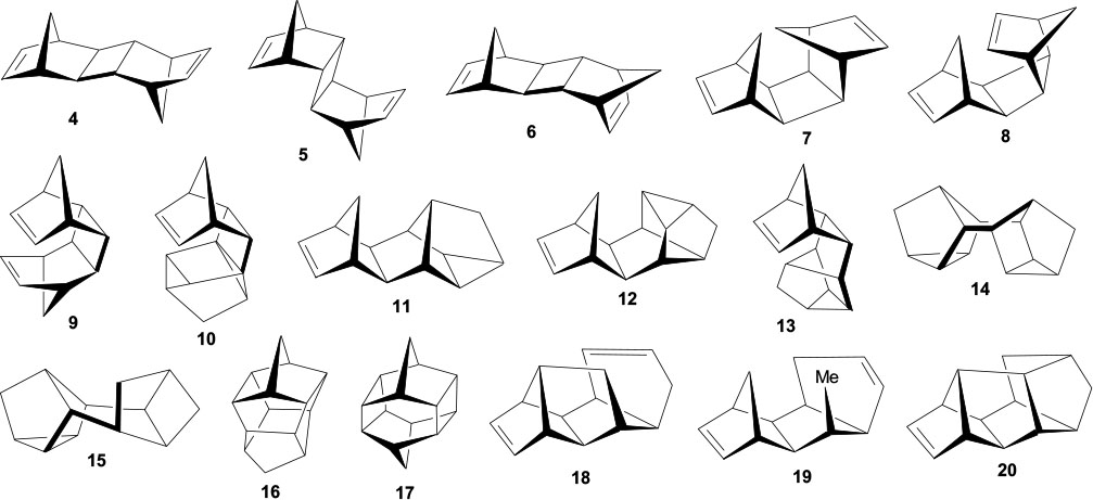Norbornene, norbornadiene and their derivatives: promising semi ...