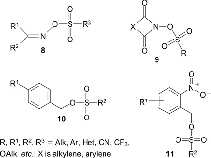 Photoacid generators. Application and current state of development ...