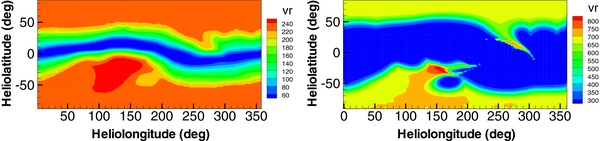 A NEW THREE-DIMENSIONAL SOLAR WIND MODEL IN SPHERICAL COORDINATES WITH ...