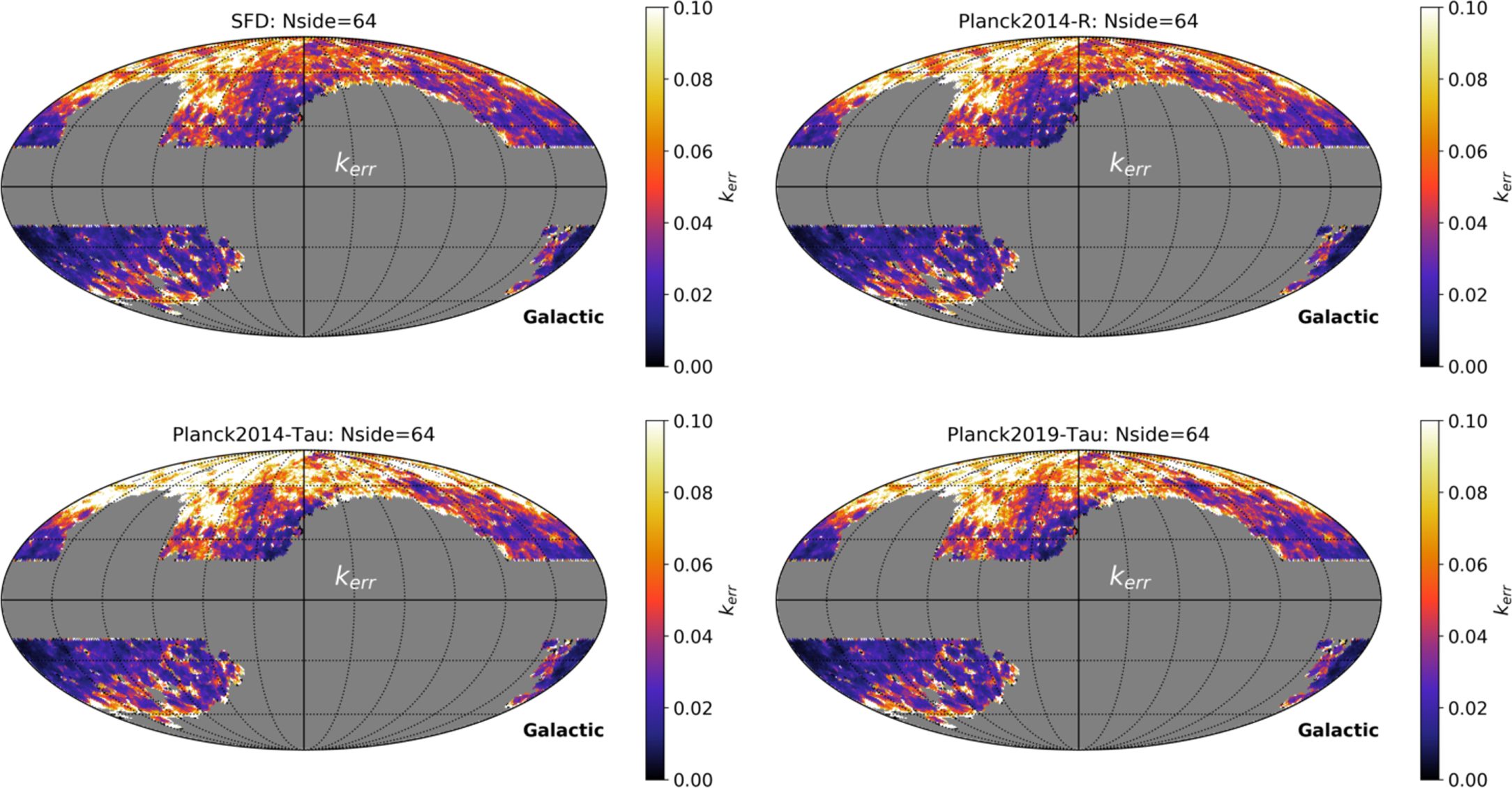 Validations and Corrections of the SFD and Planck Reddening Maps Based ...