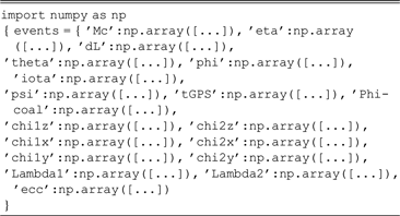 GWFAST: A Fisher Information Matrix Python Code for Third-generation ...