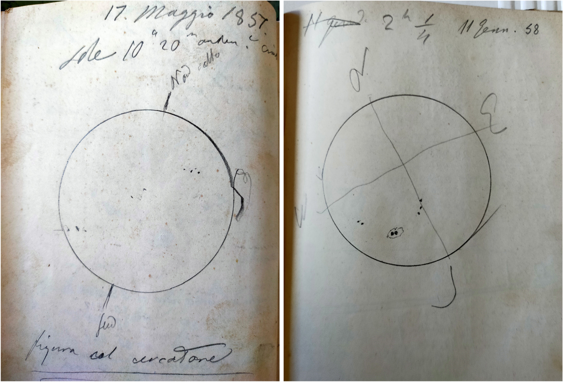 Solar Observations by Angelo Secchi. I. Digitization of Original ...